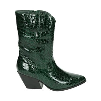 Red-Rag Western Stil Gr&uuml;ner Stiefel - - Shoes - Damen - Gr&uuml;n - 38 EU