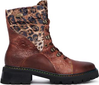 Laura Vita Schn&uuml;rstiefeletten Laura Vita Kouleo16 Dunkelrot