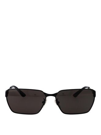 Balenciaga Lunettes De Soleil - Noir