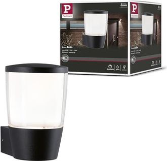 Paulmann 94740 luminaire dextérieur applique Bako Résistant à leau de mer IP44 110x140mm max. 20V 230V Anthracite alu sans ampoule E14