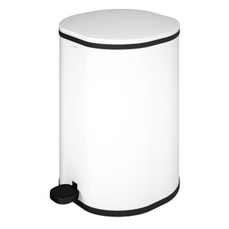 Cosmic Poubelle de Salle de Bain et Cuisine avec Syst&egrave;me &agrave; P&eacute;dale, Design Circulaire, et Capacit&eacute; de 5L. Petite Poubelle avec Couvercle pour Salle de Bain, C