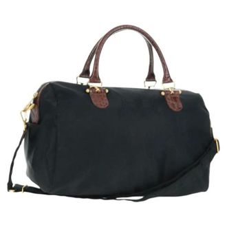 Balenciaga Sac week-end en nylon Pre-owned - Femme - Pre-owned - Noir - Taille: ONE Size