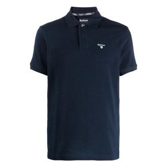 Barbour Tartan Pique Poloshirt - - Tops - Herren - Blau - M