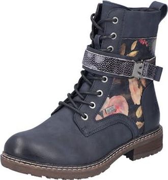 Rieker bottes & bottines femme 94722, Pointure:41 EU, La couleur:bleu