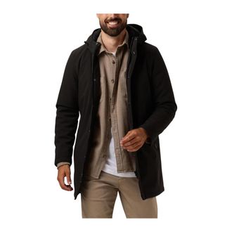 Matinique Schwarze Parka Jacke f&uuml;r Herren - - Jackets - Herren - Schwarzk - 2XL