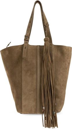 Golden Goose Femme, Sacs, Brun, Taille: ONE Size Suede Shopper Bag