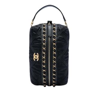 Chanel Pre-owned Nylon Pouch - - Pre-owned - Damen - Schwarzk - ONE SIZE