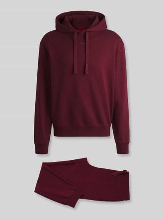 HUGO BOSS Trainingsanzug mit Logo-Schriftzug im 2-teiligen Set