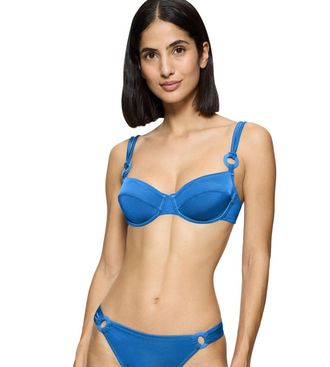 Triumph Midnight Swim W, Bikini Top Damen, Blau (Very Blue), 40