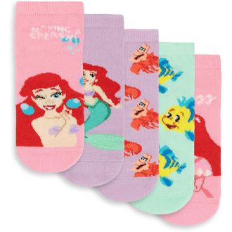 Disney The Little Mermaid Ariel Chaussettes mollet Lot de 5