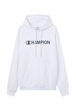 Champion Legacy Men Sweat &agrave; Capuche, Blanc, XL Homme