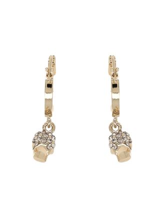 Alexander McQueen Skull Earrings - Gold