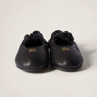 Miu Miu Ballet Flat - Black