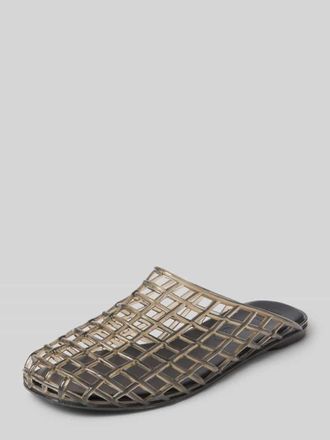 Bianco Clogs in semitransparentem Design