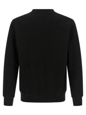 Lacoste Logo-Embroidered Sweatshirt - Black