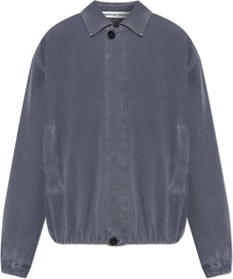 American Vintage Homme, Vestes, Gris, Taille: M/L Veste en jean