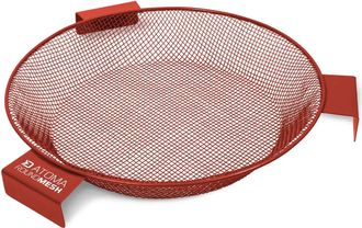 Generic Delphin Futtersieb rund, &Oslash; 29cm, Maschenweite 4x4mm, Partikelsieb aus Edelstahl