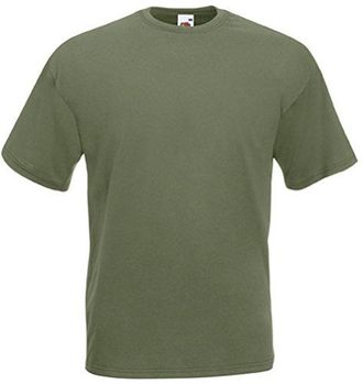 Fruit Of The Loom T-shirt - - Uni Homme - Vert - Classic Olive - Xx-large