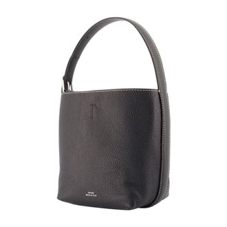 Toteme Petite Belted Shoulder Bag - Black