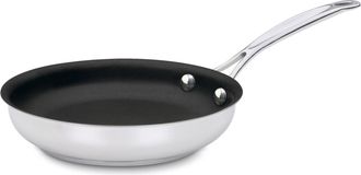 Cuisinart Chefs Classic 722C-18NS Edelstahl-Pfanne, antihaftbeschichtet, hergestellt mit PURELYCERAMIC, 17,8 cm