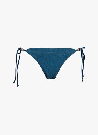 Bond-Eye Bas de maillot de bain brillant &agrave; nouer