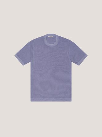 Circolo 1901 Fancy Knit T-shirt Marina / XL