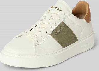 Woolrich Sneaker aus Leder mit Schn&uuml;rung