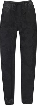 Maison Margiela Femme, Pantalons, Noir, Taille: 34 FR Pantalon Jacquard