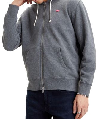 Levi's Herren Hoodie Zip UP, Gr&ouml;&szlig;e:XL, Farben:Charcoal Heather xx