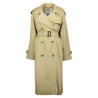 Burberry Femme, Manteaux, Beige, Taille: 34 FR Long Trench-Coat Castleford