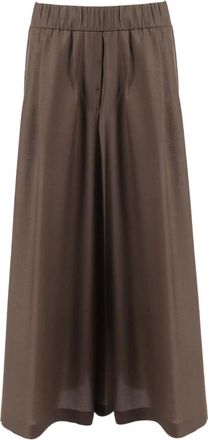 PESERICO Femme, Jupes, Brun, Taille: 42 FR Jupe Midi