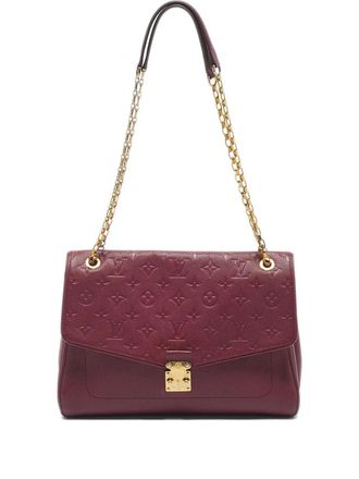 Louis Vuitton 2015 Saint Germain MM Schultertasche - Rot