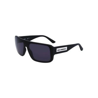 Karl Lagerfeld unisex, Accessoires, Noir, Taille: ONE Size Lunettes de soleil &agrave; monture inject&eacute;e avec verres d&eacute;grad&eacute;s