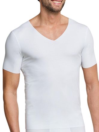 Schiesser Herren Shirt 1/2 Unterhemd, Weiß (Weiss 100), 8
