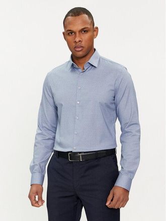 Calvin Klein Hemd K10K112305 Blau Slim Fit