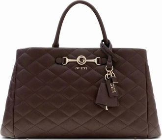 Guess Sac &agrave; main Frances Girlfriend - Femme - Sacs - Brun - Taille: ONE Size