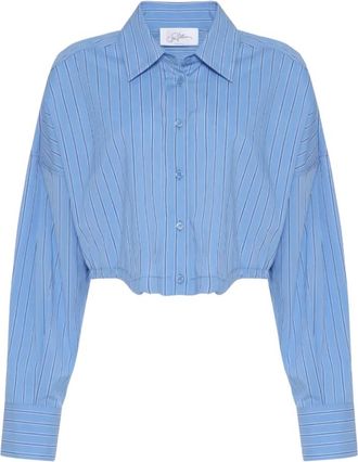 SoAllure Femme, Blouses et Chemises, Bleu, Taille: 44 FR Chemise Classique en Popeline