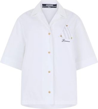 Jacquemus Femme, Blouses et Chemises, Blanc, Taille: 40 FR The Marin shirt