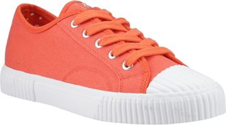 Hush Puppies Freya Canvas Textil Damen Orange Sneaker