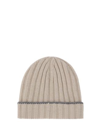 Brunello Cucinelli Mens Beanie Hat X Bc Nes Kashmir-Capra Hircus E Hairbands Kashmir/capra