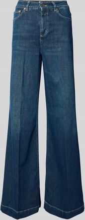 Closed Flared Fit Jeans mit Logo-Patch