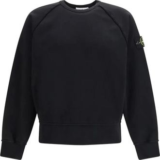 Stone Island Homme, Sweatshirts et sweats &agrave; capuche, Noir, Taille: XL Felpa SweaT-shirt