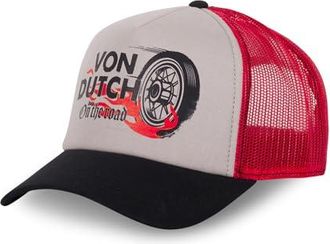 Von Dutch Casquette Homme & Femme Ajustable, Casquette Trucker Crew TU