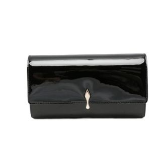 Christian Louboutin Bettina Portefeuille &agrave; cha&icirc;ne - Femme - Sacs - Noir - Taille: ONE Size