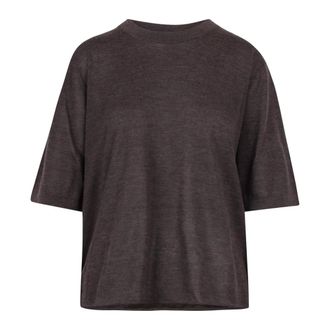 Loulou Studio Cashmere T-shirt - - Knitwear - Damen - Braun - S