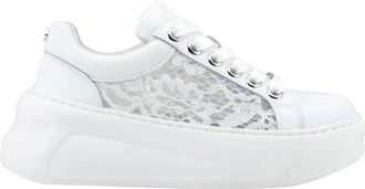 Cult Femme, Chaussures, Blanc, Taille: 36 EU Nirvana Baskets