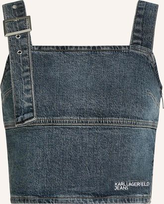 Karl Lagerfeld Karl Lagerfeld Jeans Bluse blau