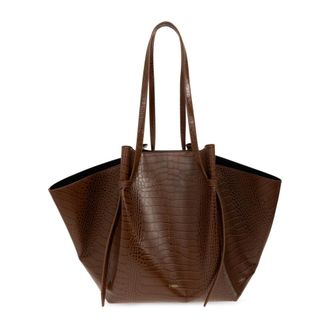 Yuzefi Femme, Sacs, Brun, Taille: ONE Size XL Mochi Shopper Bag