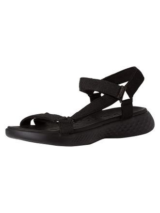 Tamaris Damen 1-1-28282-36 Sandale, Flip-Flop, black uni, 42 EU