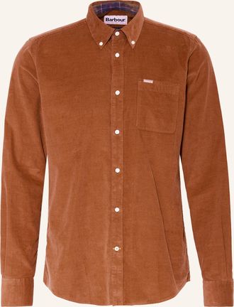 Barbour Cordhemd Ramsey Tailored Fit beige